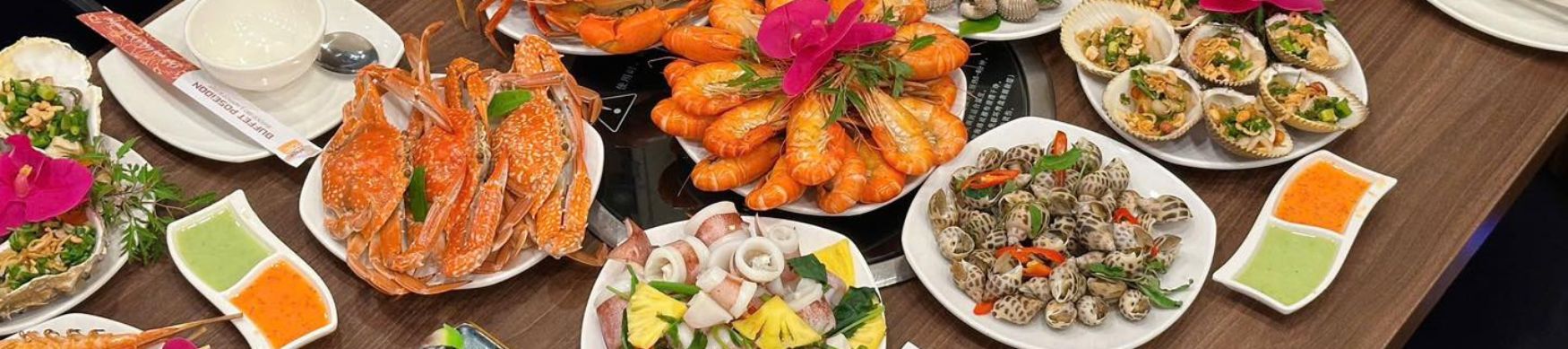 Buffet Poseidon, thiên đường dành cho tín đồ mê hải sản