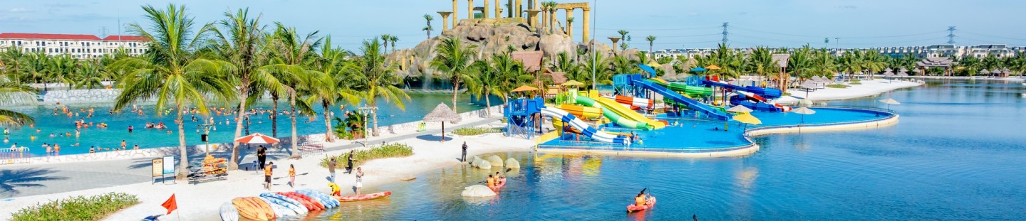 Công viên nước Ocean Park 2: Đô thị giải trí dưới nước đa màu sắc