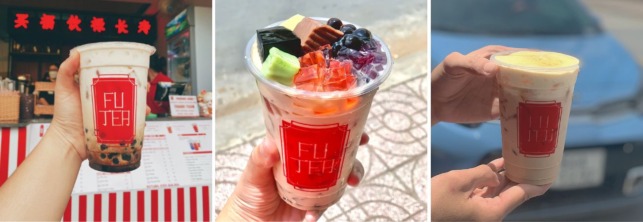 Ghé Trà sữa Fu Tea thưởng thức đồ uống ngon bổ rẻ nổi tiếng