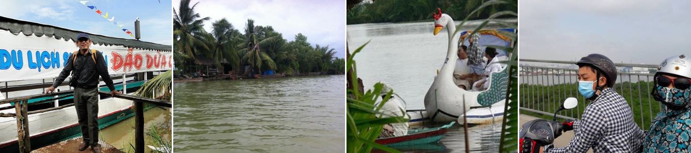 Trải nghiệm Đảo Dừa Lửa địa điểm sông nước gần Sài Gòn