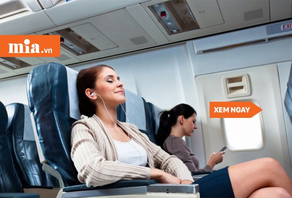 Mách bạn mẹo chống say khi đi máy bay