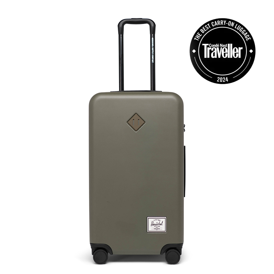 Vali Herschel Heritage TM Hardshell Medium Luggage_26 L Ivy Green